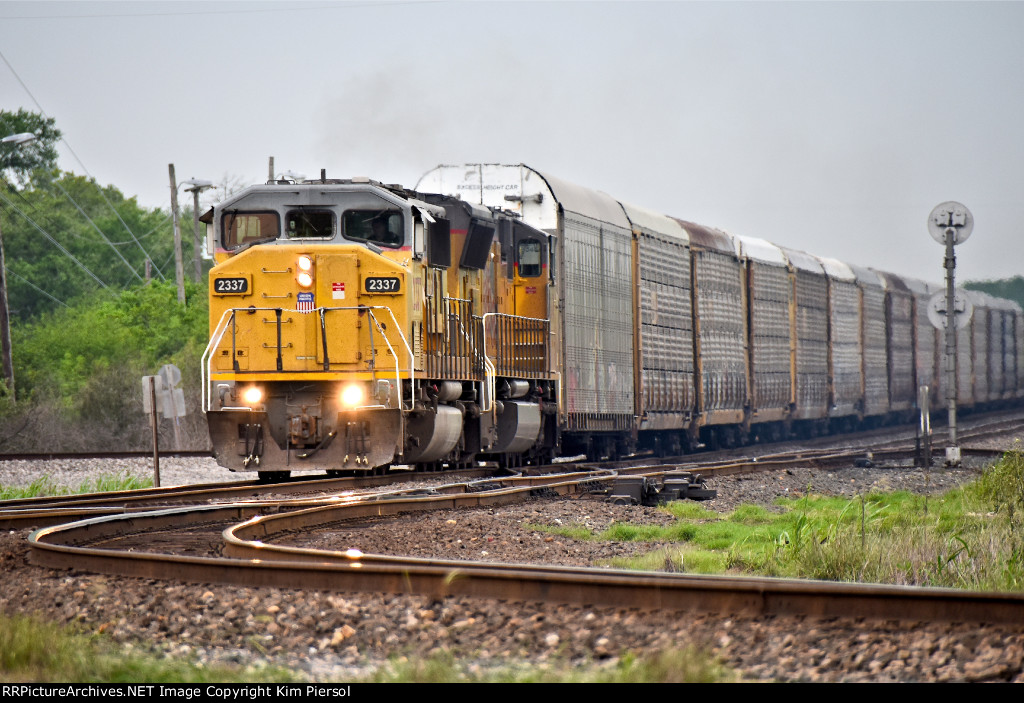 UP 2337 SD60M "Tri-Window"